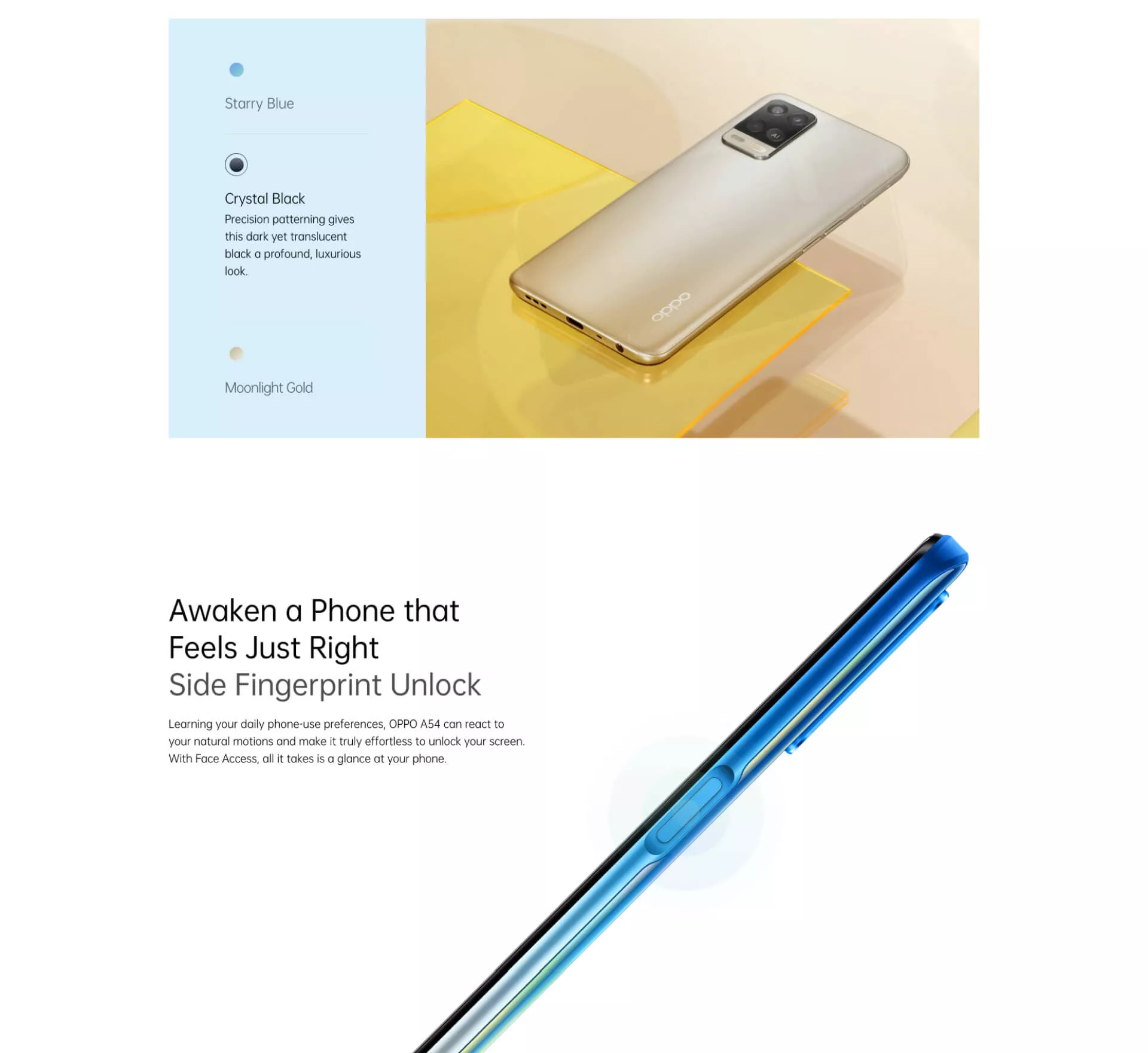 Buy OPPO A54 - OPPO Store (India)