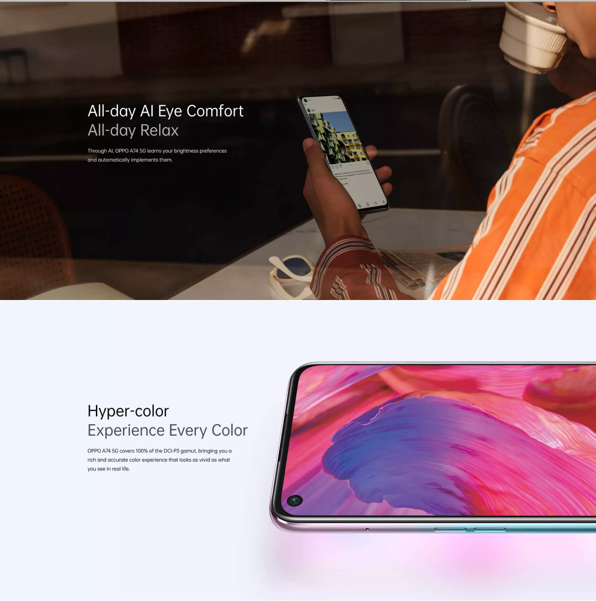 Buy OPPO A74 - OPPO India - OPPO Store (India)