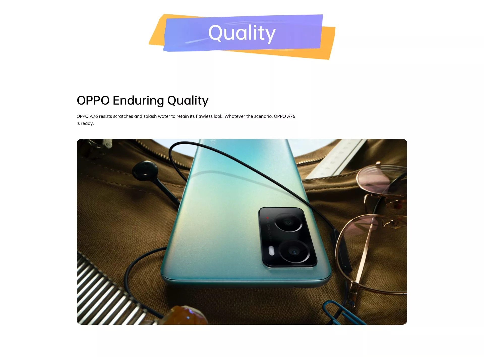 Buy OPPO A76 - OPPO Store (India)