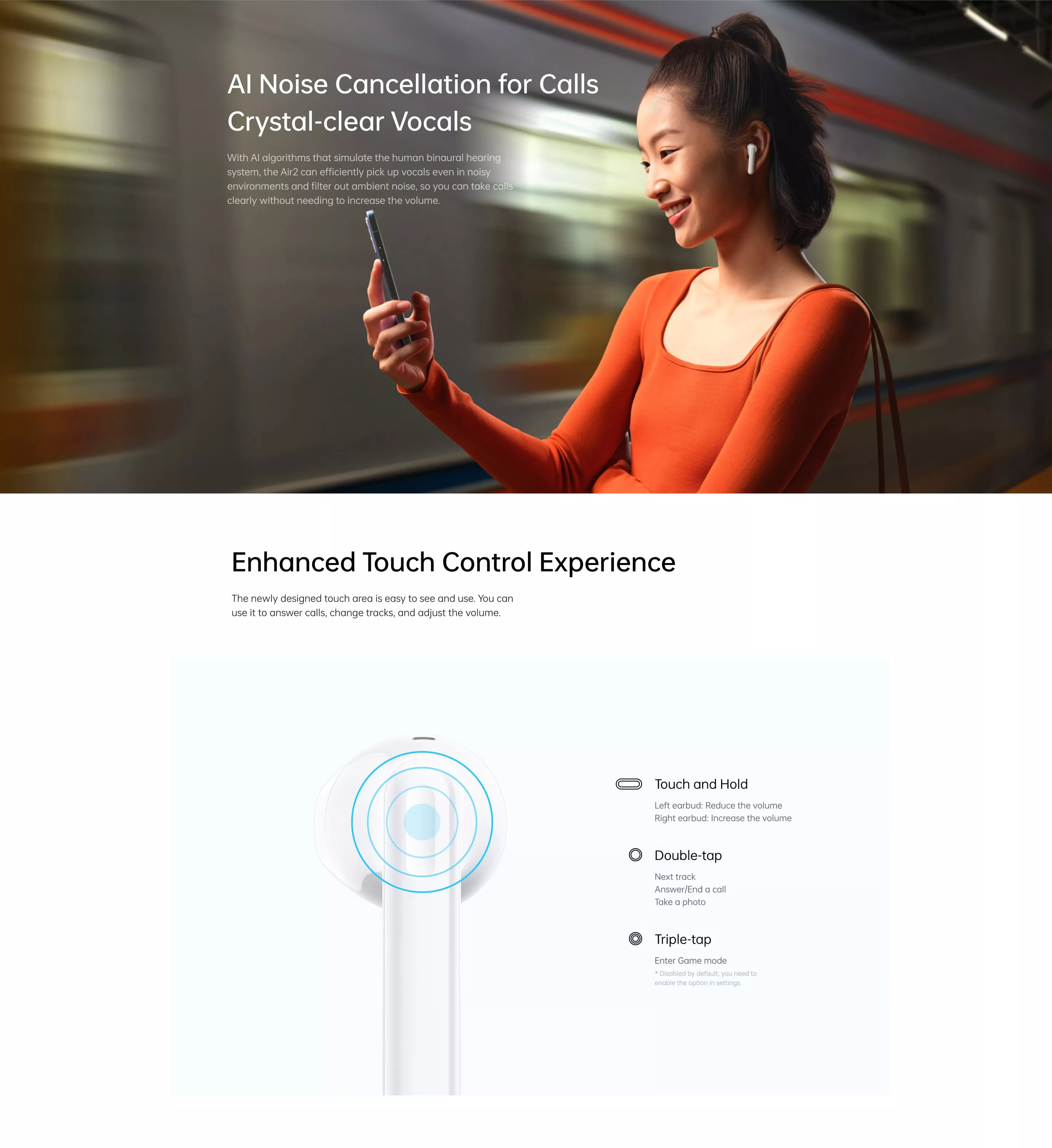 Buy OPPO Enco Air2 - OPPO Store (India)